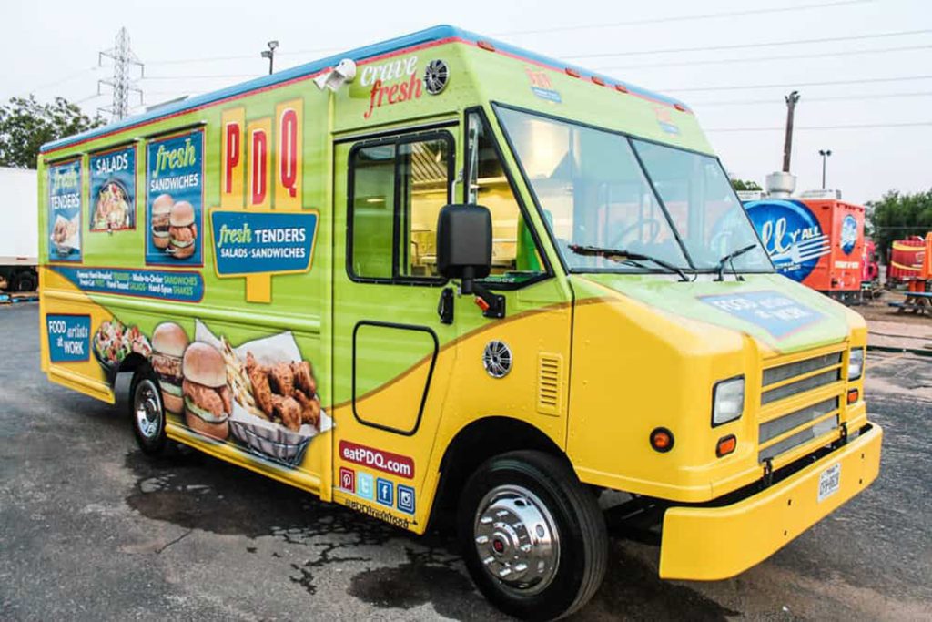 PDQ Chicken Tender Food Truck - Cruising Kitchens
