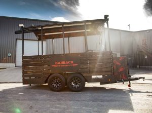 Karbach Crawfish Food Cart Trailer - Cruising Kitchens