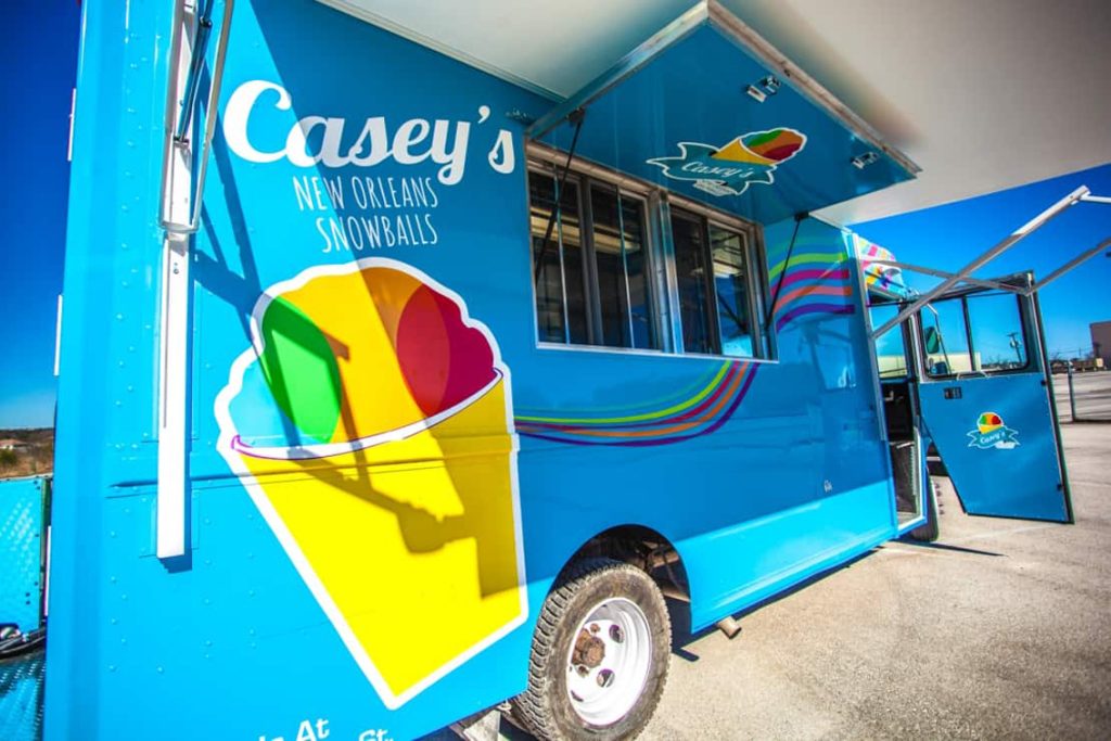 Casey’s New Orleans Snowballs Food Truck - Cruising Kitchens