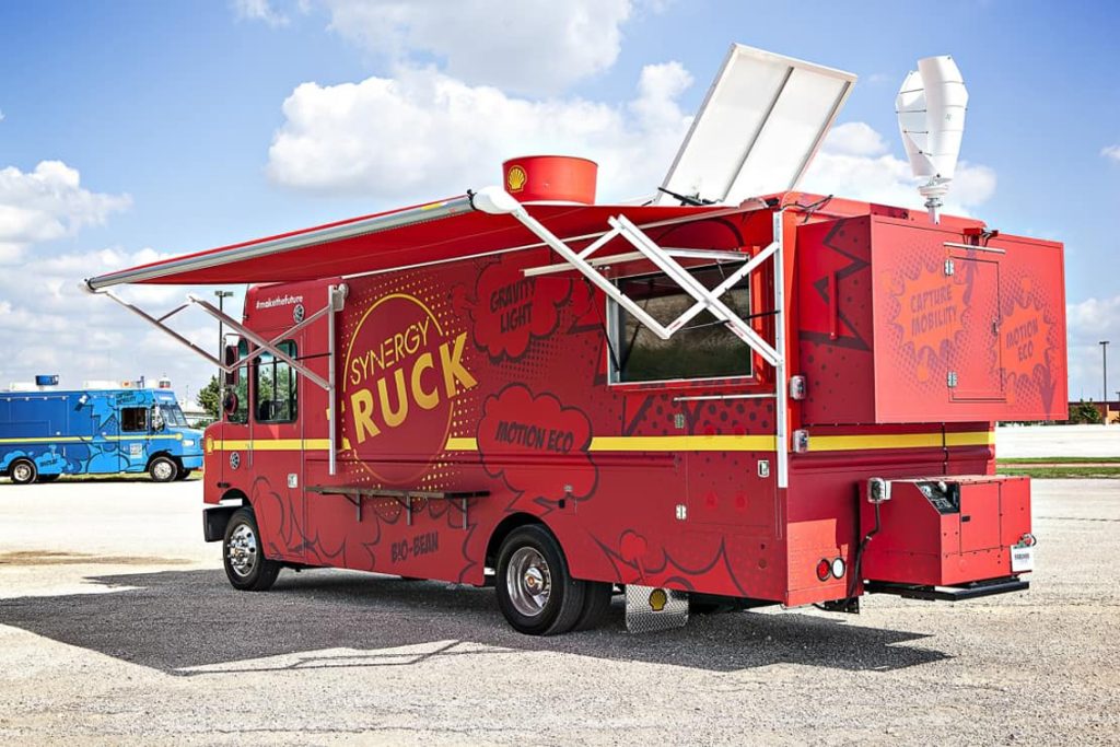Shell – Synergy Food Bank Truck - Cruising Kitchens