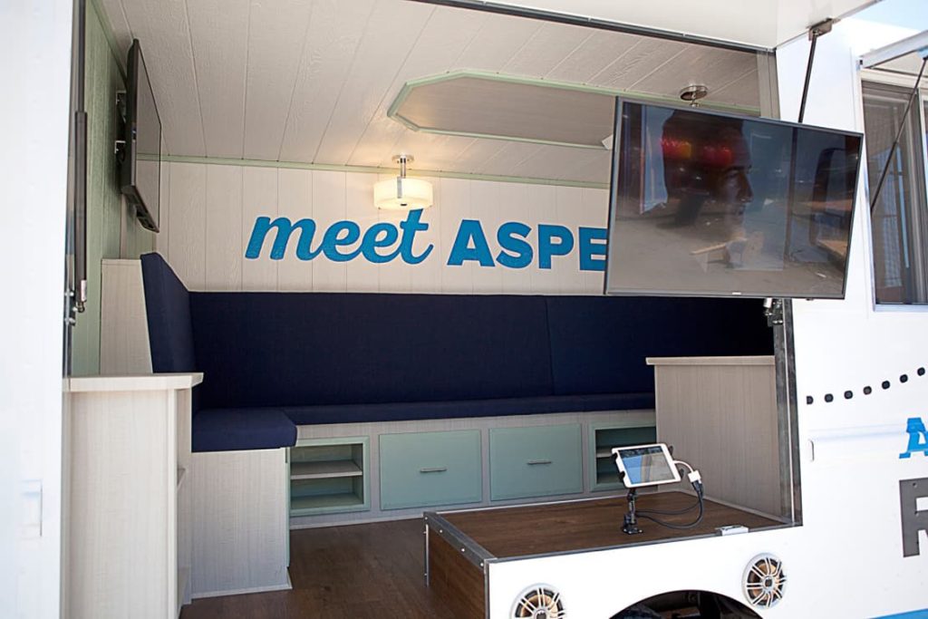 Aspen Heights Mobile Office Truck - Cruising Kitchens