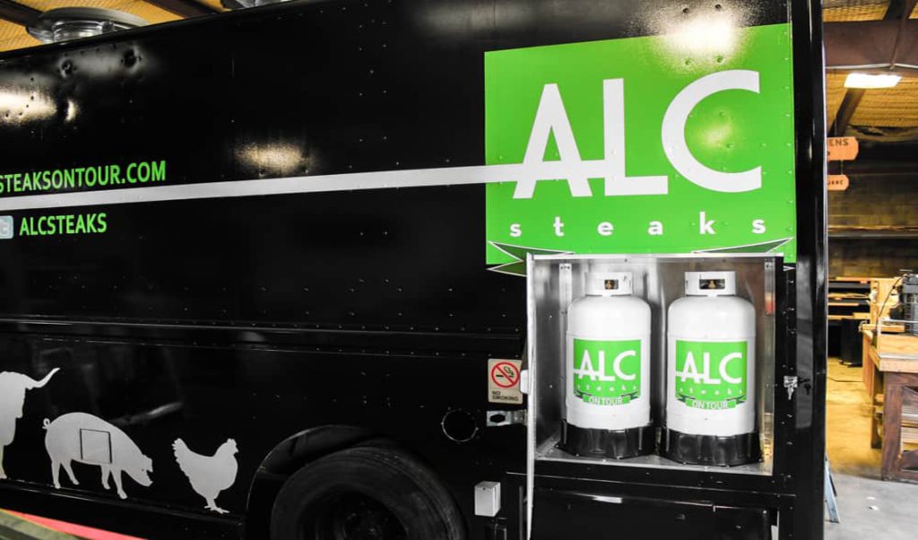 ALC Steaks On Tour Food Truck - Cruising Kitchens