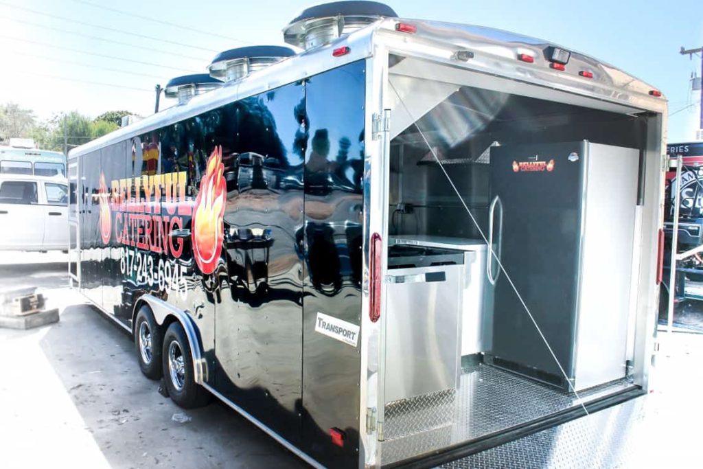 Bellyful Catering Food Trailer - Cruising Kitchens