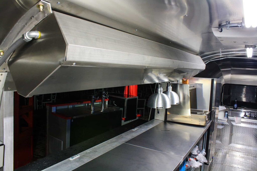 Cincinnati Zoo Burger Airstream Trailer - Cruising Kitchens