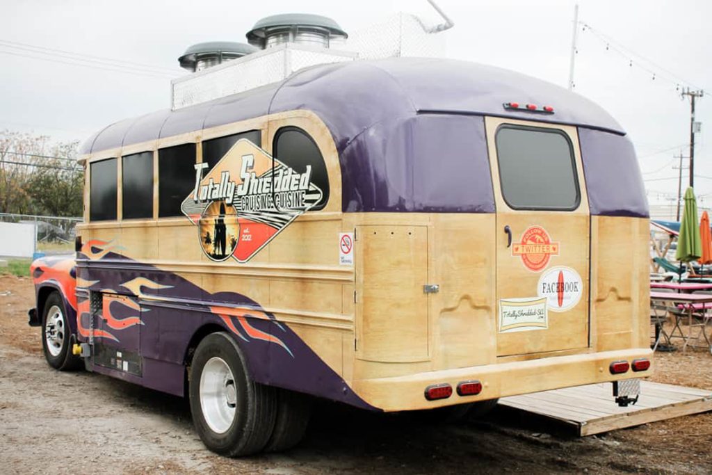 Totally Shredded Hot Rod Food Truck - Cruising Kitchens
