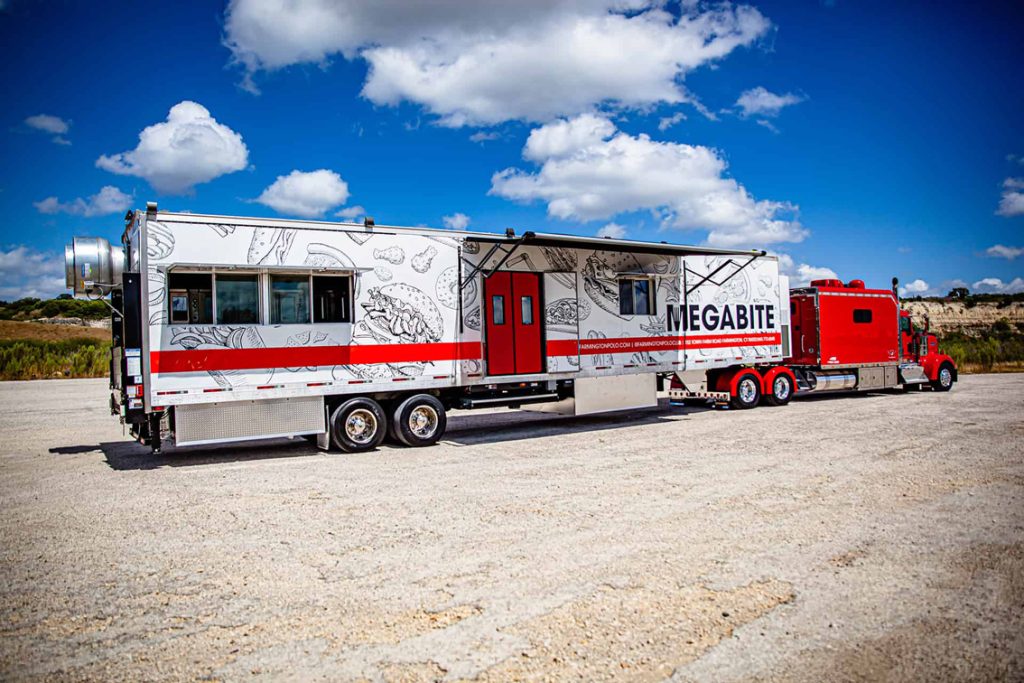 Megabite Catering Semi Trailer Mobile Kitchen - Cruising Kitchens