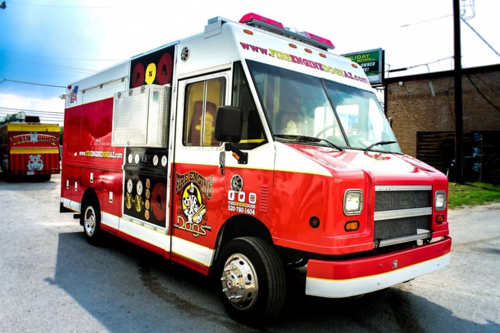 Fire Engine Dogs Food Truck - Cruising Kitchens