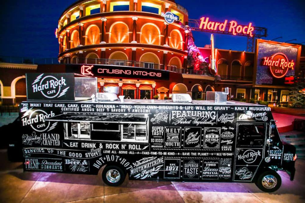 Hard Rock Cafe Orlando Food Truck - Cruising Kitchens