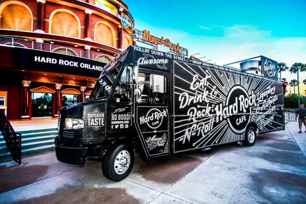 Hard Rock Cafe Orlando Food Truck - Cruising Kitchens