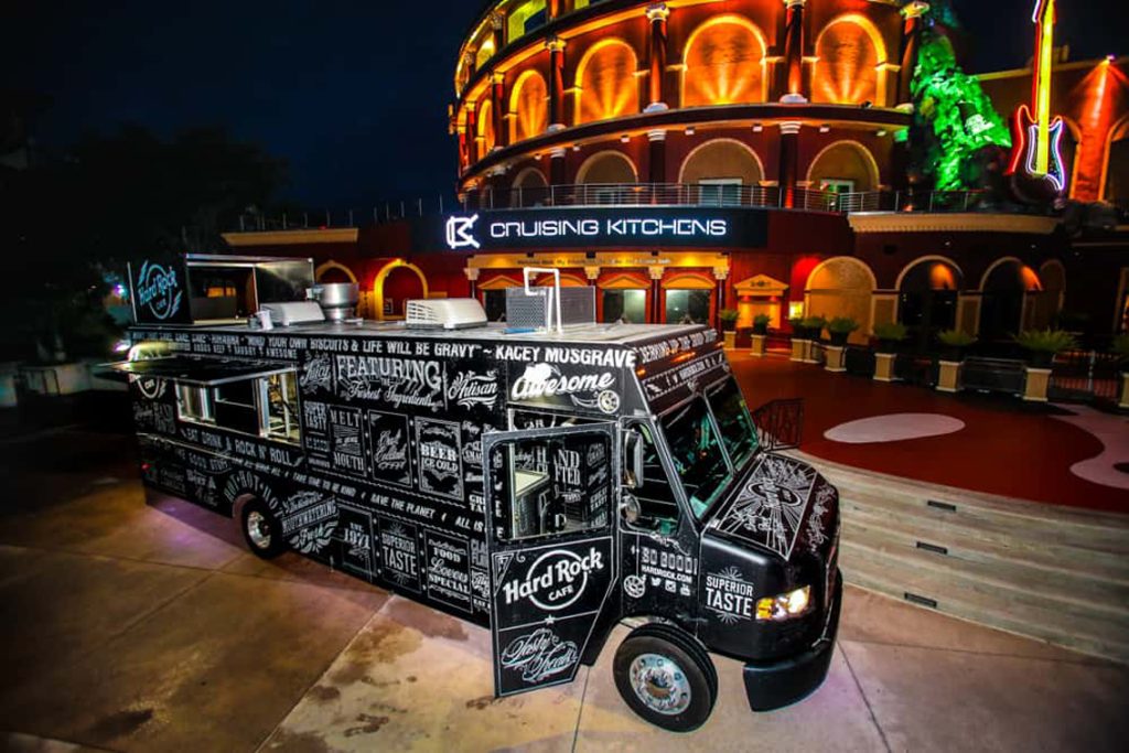 Hard Rock Cafe Orlando Food Truck - Cruising Kitchens
