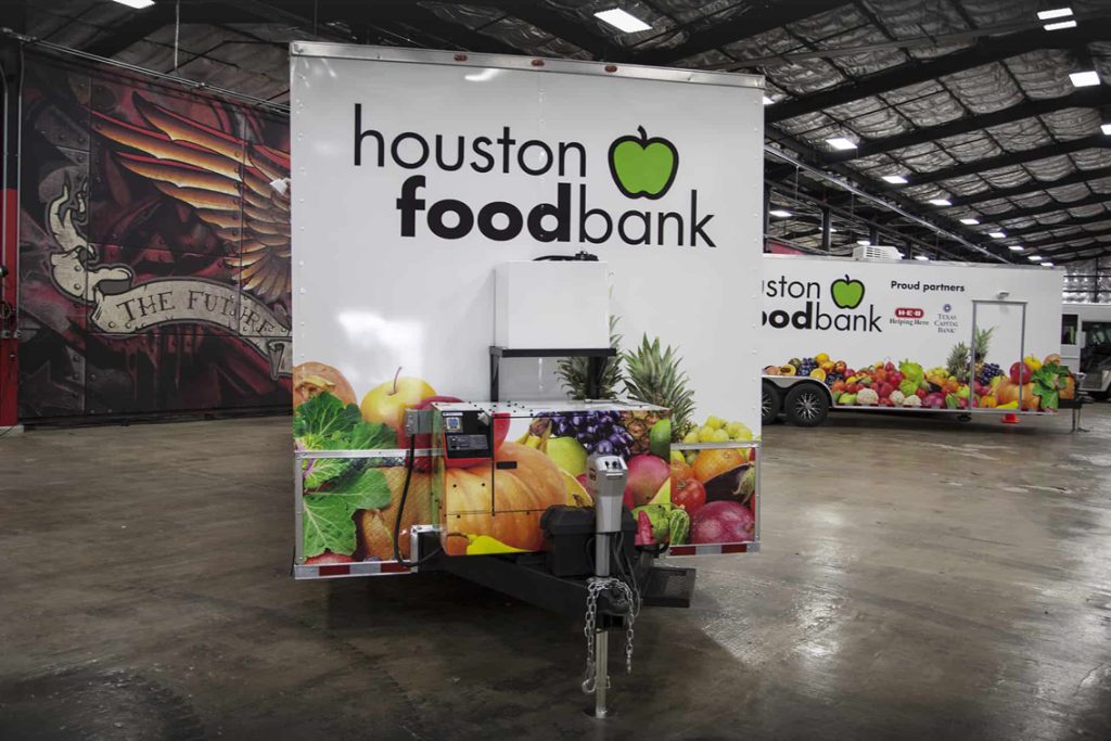 Houston Food Bank Mobile Food Pantry - Cruising Kitchens