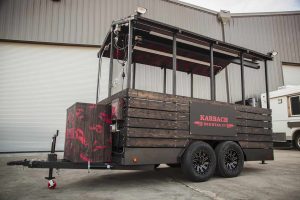 Karbach Crawfish Food Cart Trailer - Cruising Kitchens