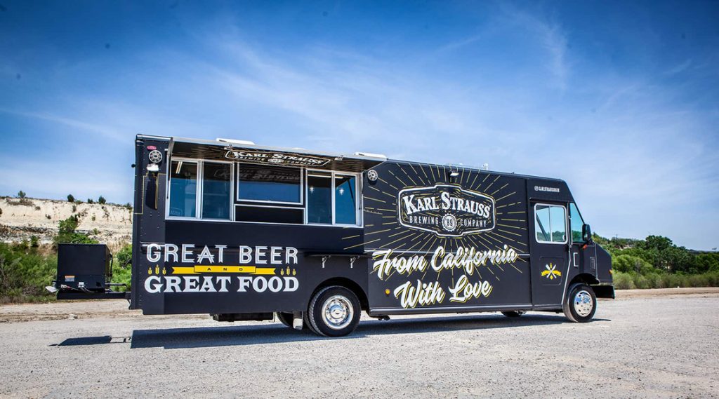 The Innovative “Karl Strauss Food Truck”