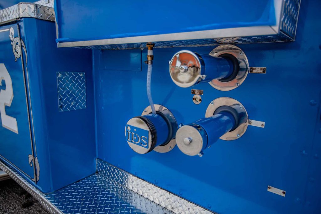 LA Dodgers Firetruck Keg On Wheels - Cruising Kitchens