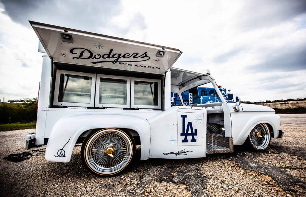 LA Dodgers Ice Cream Truck - Cruising Kitchens