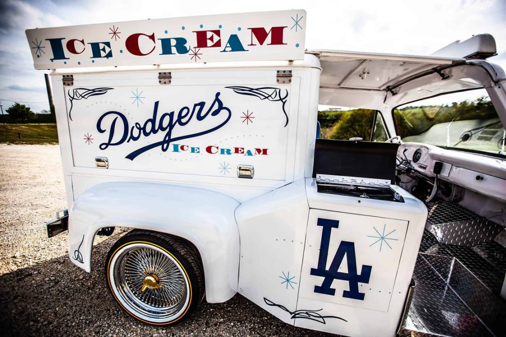 LA Dodgers Ice Cream Truck - Cruising Kitchens