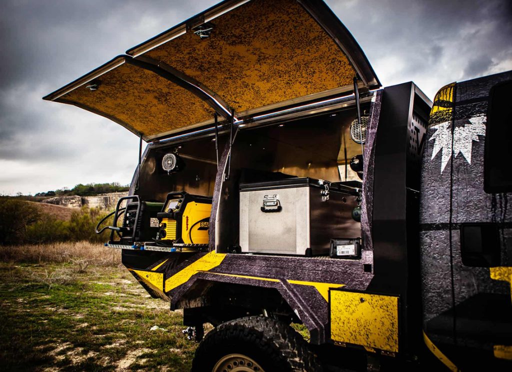 Mobile Welding Off The Grid Overlander Truck - Cruising Kitchens