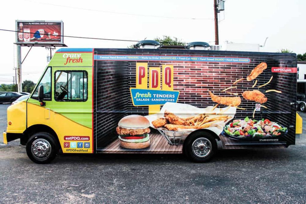 PDQ Chicken Tender Food Truck - Cruising Kitchens