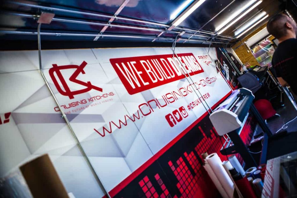 Print-It Wraps & Graphics Container - Cruising Kitchens