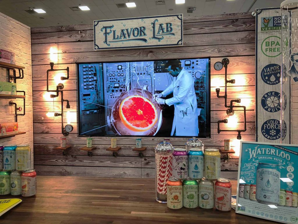 Waterloo Flavor Lab Event Booth - Cruising Kitchens