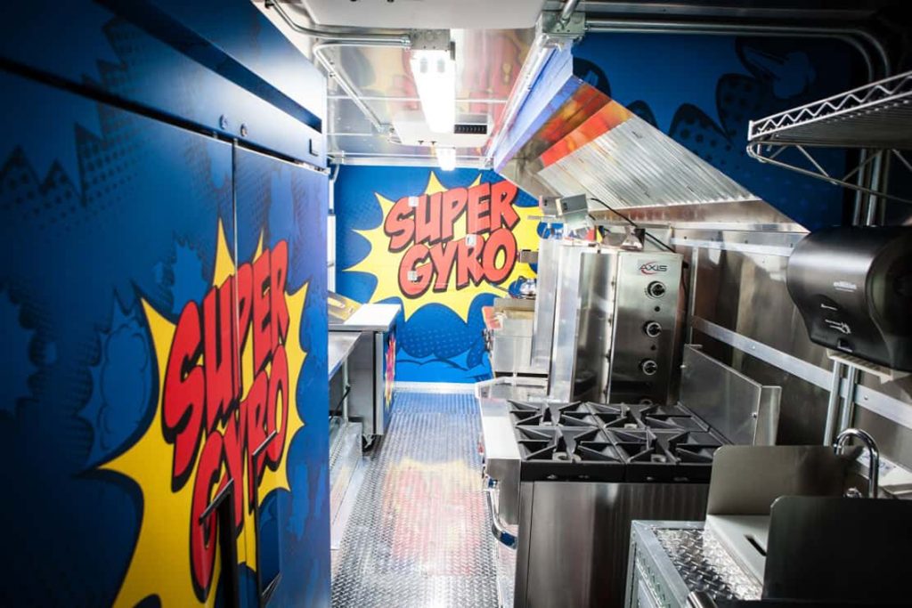Shell – Super Gyro Food Bank Truck - Cruising Kitchens