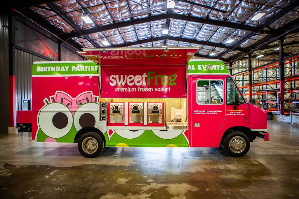 Sweet Frog Frozen Yogurt – Food Truck - Cruising Kitchens