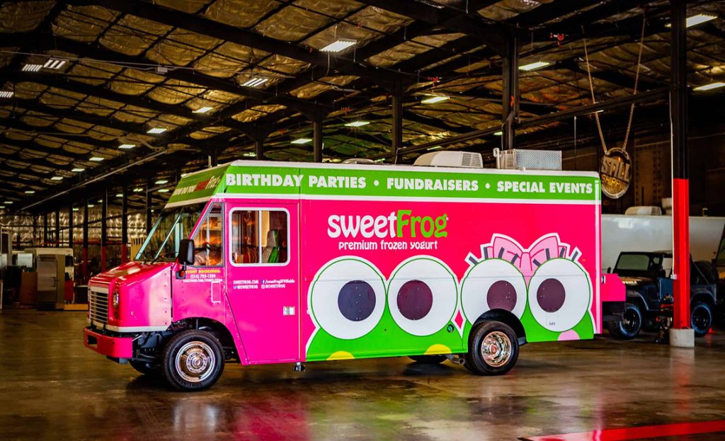 Sweet Frog Frozen Yogurt – Food Truck - Cruising Kitchens