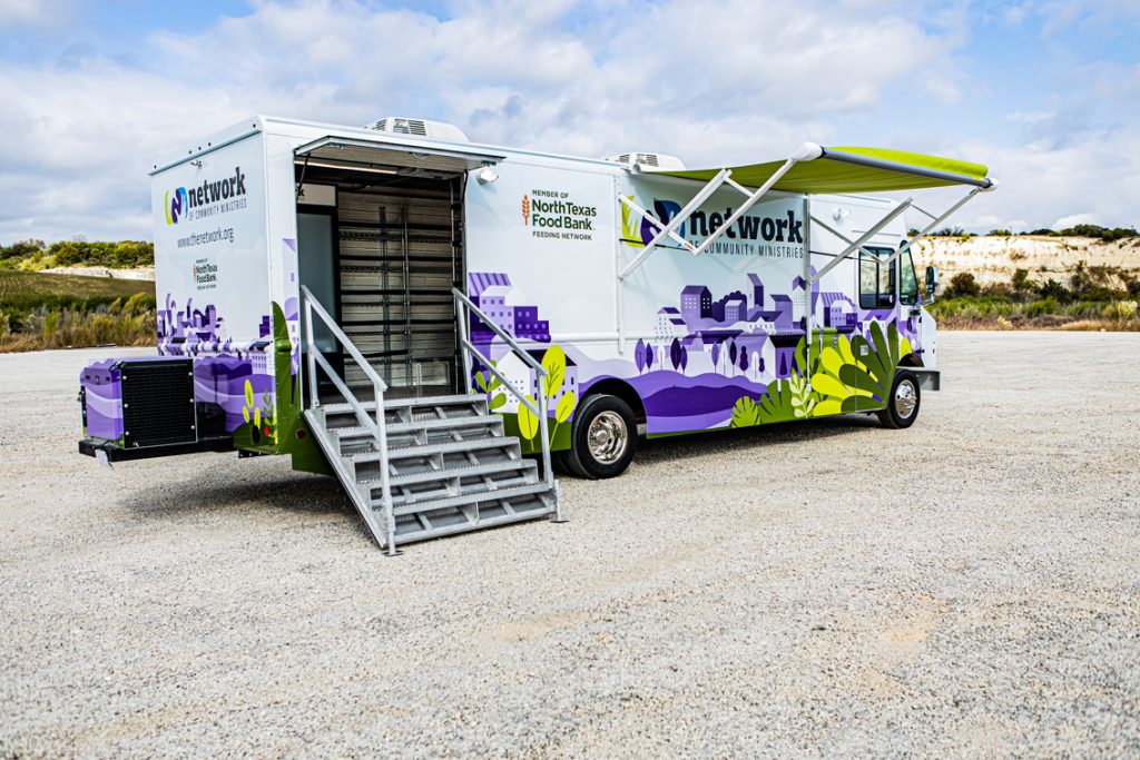 North Texas Food Bank Mobile Food Pantry - Cruising Kitchens