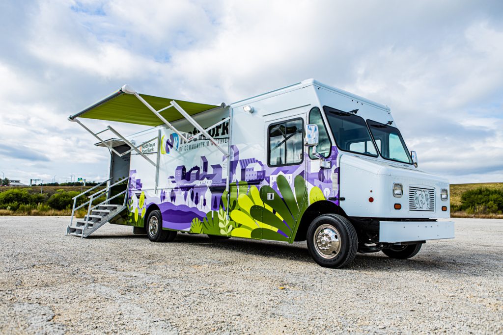 North Texas Food Bank Mobile Food Pantry - Cruising Kitchens