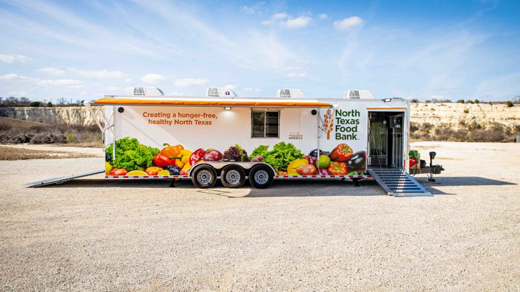 North Texas Food Bank Mobile Pantry - Cruising Kitchens