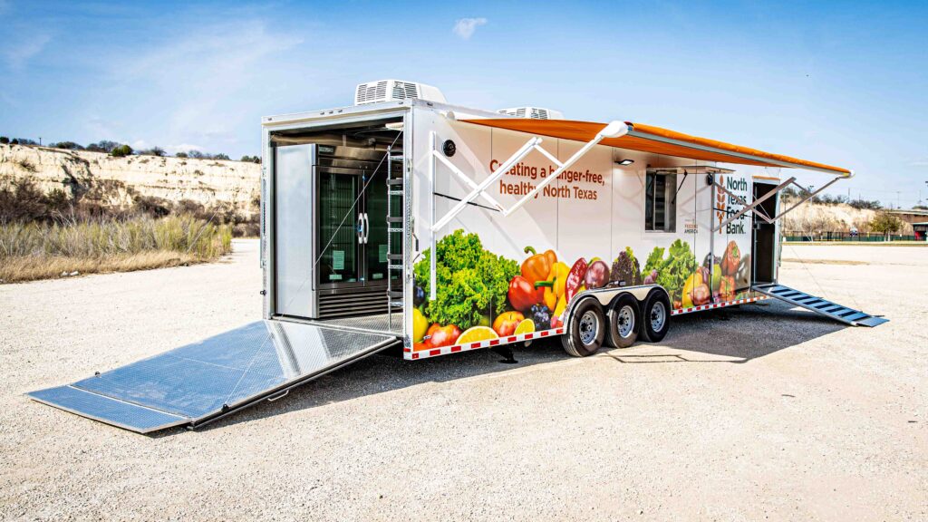 North Texas Food Bank Mobile Pantry - Cruising Kitchens