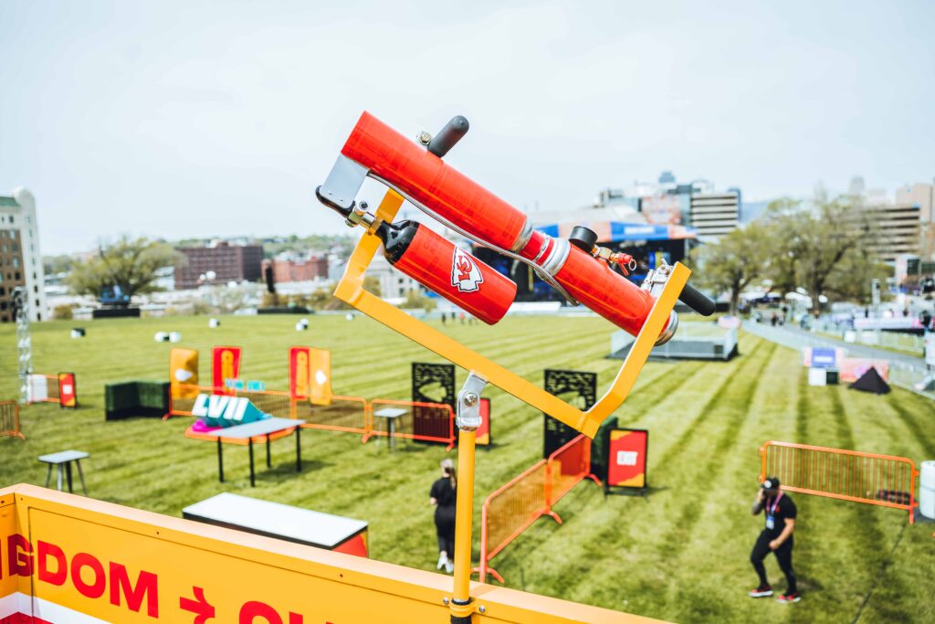 NFL Kansas City Chiefs Double Decker Bus - Cruising Kitchens