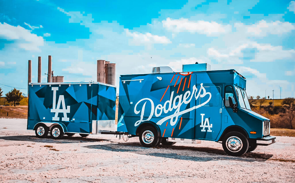 LA Dodgers Food Truck - Cruising Kitchens