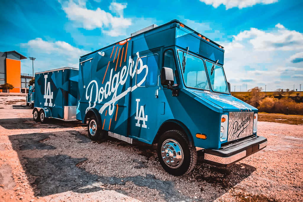 LA Dodgers Food Truck - Cruising Kitchens