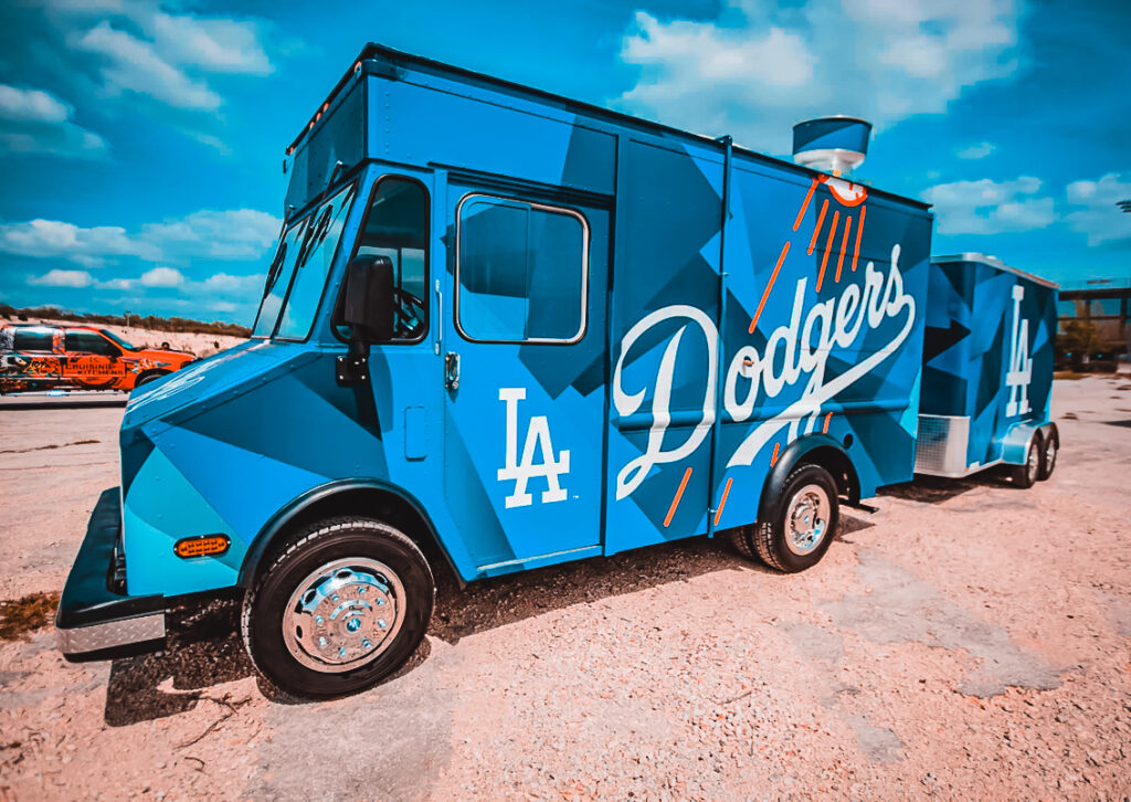 LA Dodgers Food Truck - Cruising Kitchens