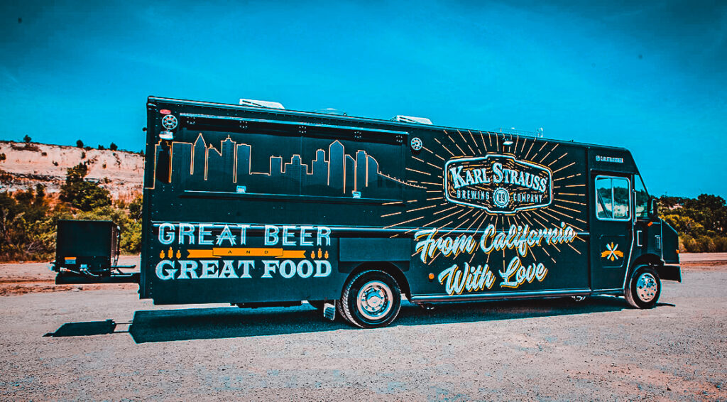The Innovative “Karl Strauss Food Truck”