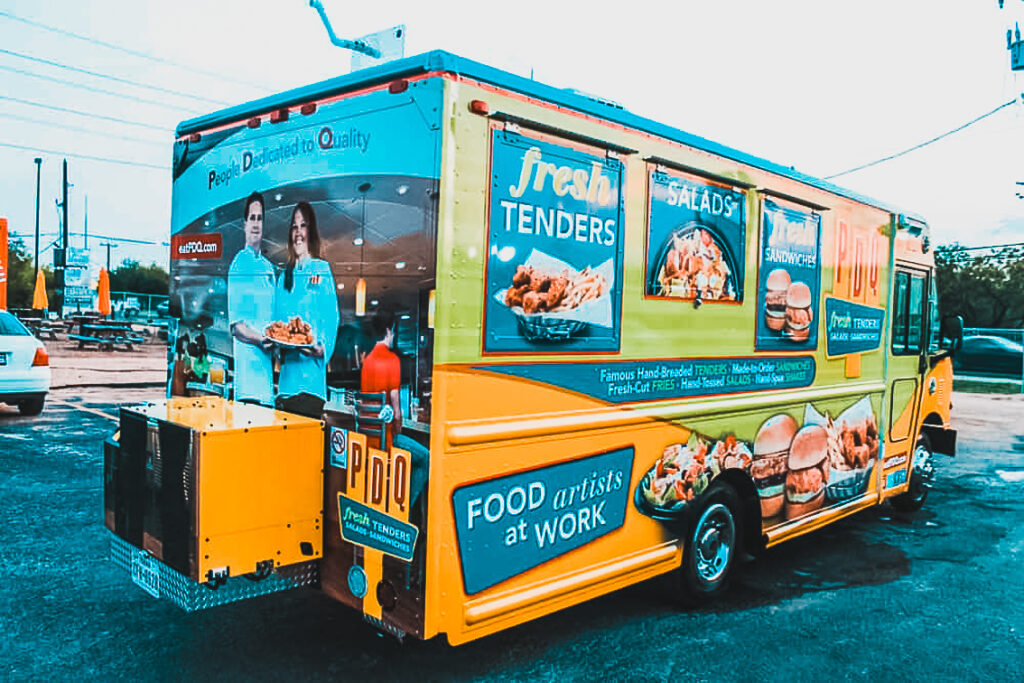 PDQ Chicken Tender Food Truck - Cruising Kitchens