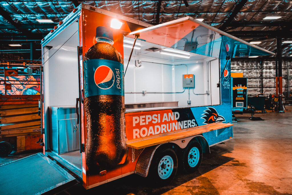 UTSA Food And Beverage Trailer - Cruising Kitchens